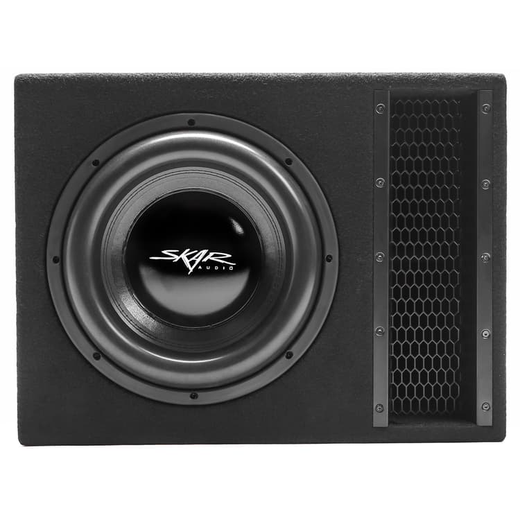 EVL-1X12D2 | Loaded 12" 2500 Watt Max Power Sub Enclosure - Skar Audio