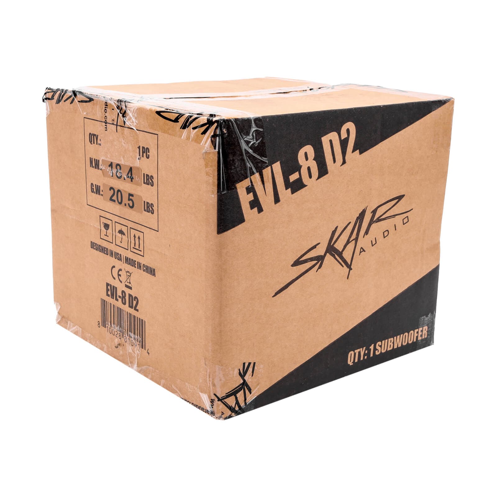 EVL-8 | 8" 800 Watt Max Power Car Subwoofer - Skar Audio