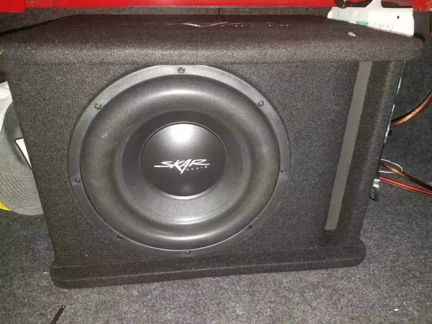 SDR-1X12D2 | Single 12" SDR Loaded Vented Sub Enclosure | Skar Audio