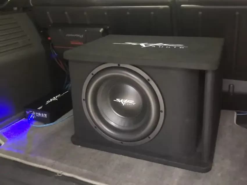 SDR-1X12D2 | Single 12" SDR Loaded Vented Sub Enclosure | Skar Audio