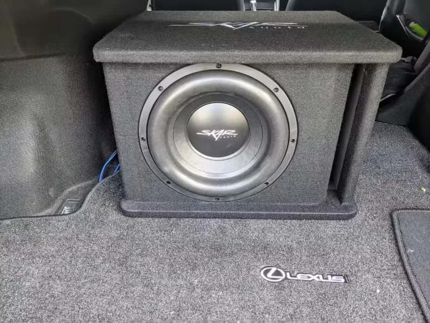 SDR-1X12D2 | Single 12" SDR Loaded Vented Sub Enclosure | Skar Audio