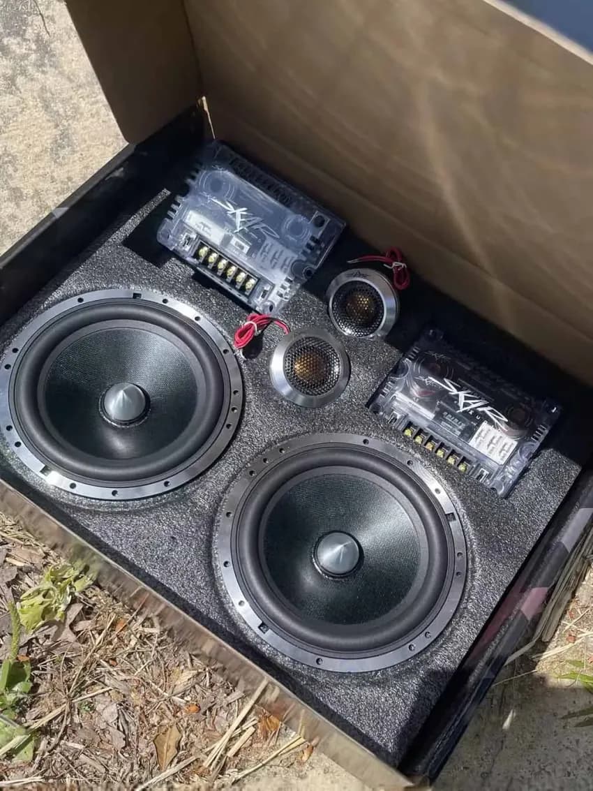 SPX-65C | 6.5" 400 Watt 2-Way Component Speaker System | Skar Audio
