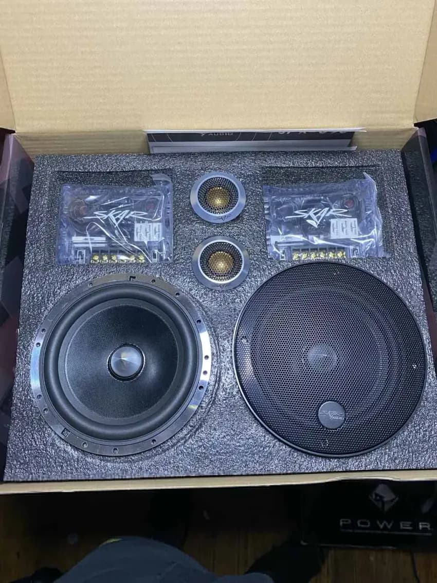 SPX-65C | 6.5" 400 Watt 2-Way Component Speaker System | Skar Audio