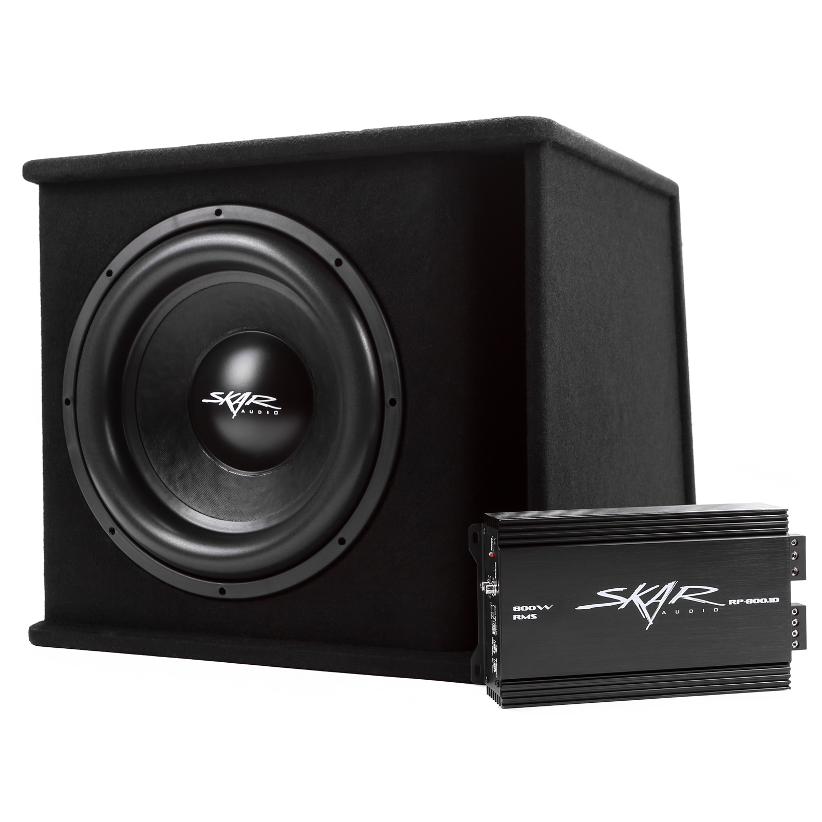 Skar Audio SDR-1X15D2 15 inch 1200W Subwoofer Bass Package for sale ...