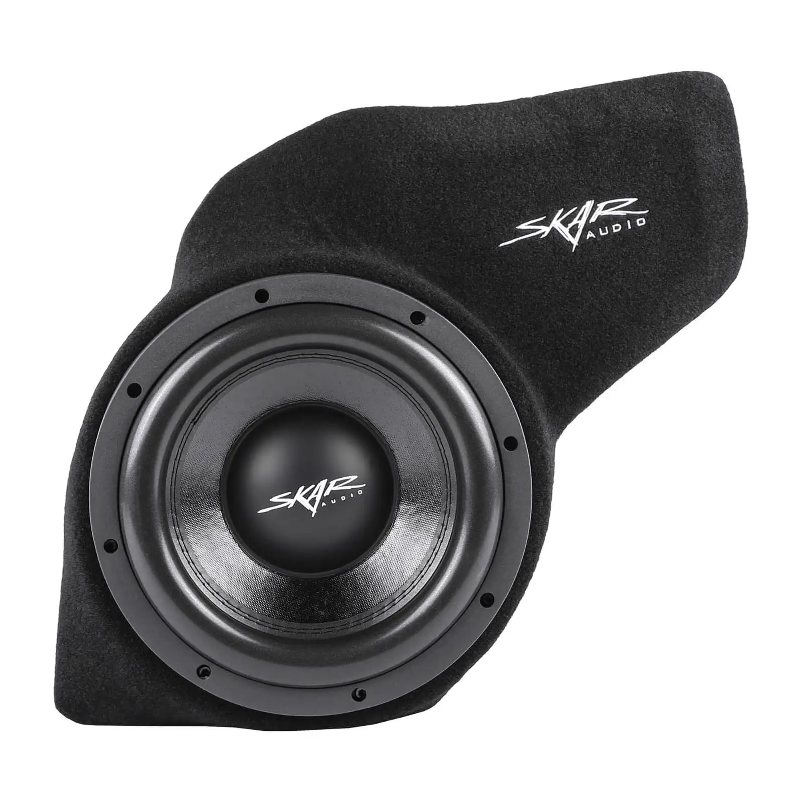 Single 10" Loaded Subwoofer Enclosure for 2017-2023 Tesla Model 3 ...
